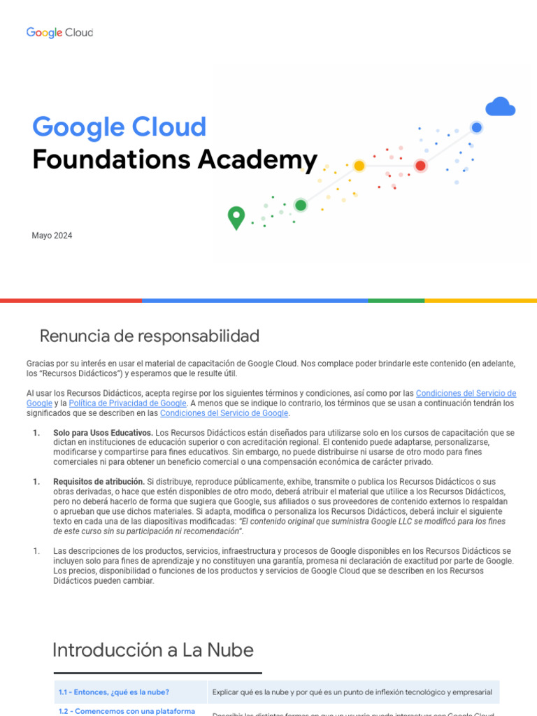 Study Jam 2 - Infra + Bases de Datos & API's | PDF | Computación en la ...