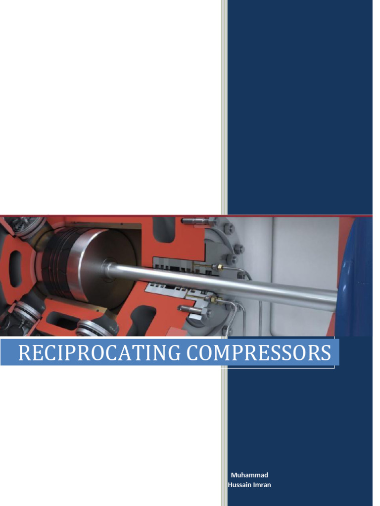 Reciprocating Compressor Components Overview | PDF | Piston | Bearing ...