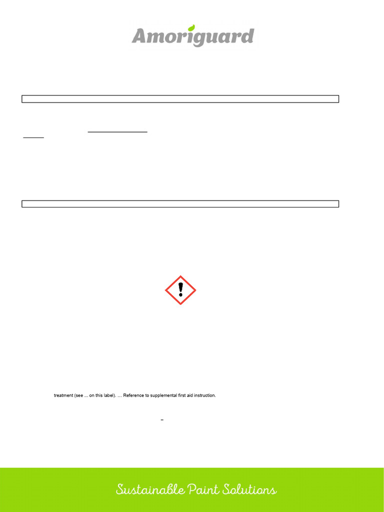 A-GAIN Exterior Skim/Filler Grey Safety Data | PDF | Dangerous Goods ...