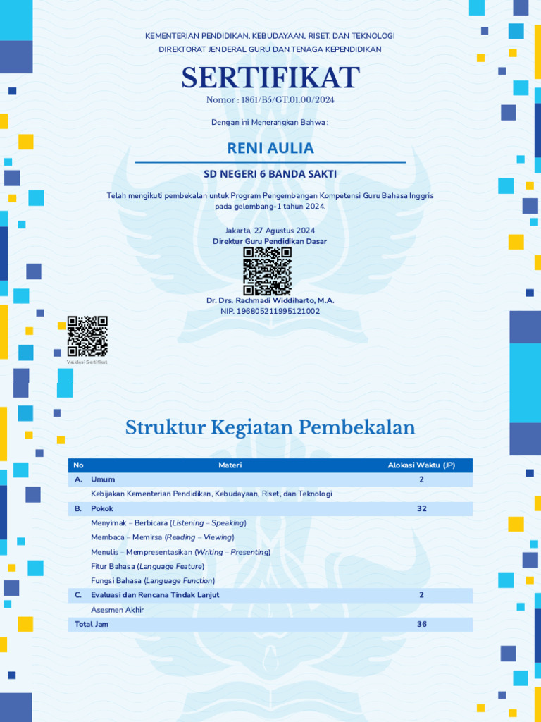 Piagam Pembekalan PKGBI | PDF