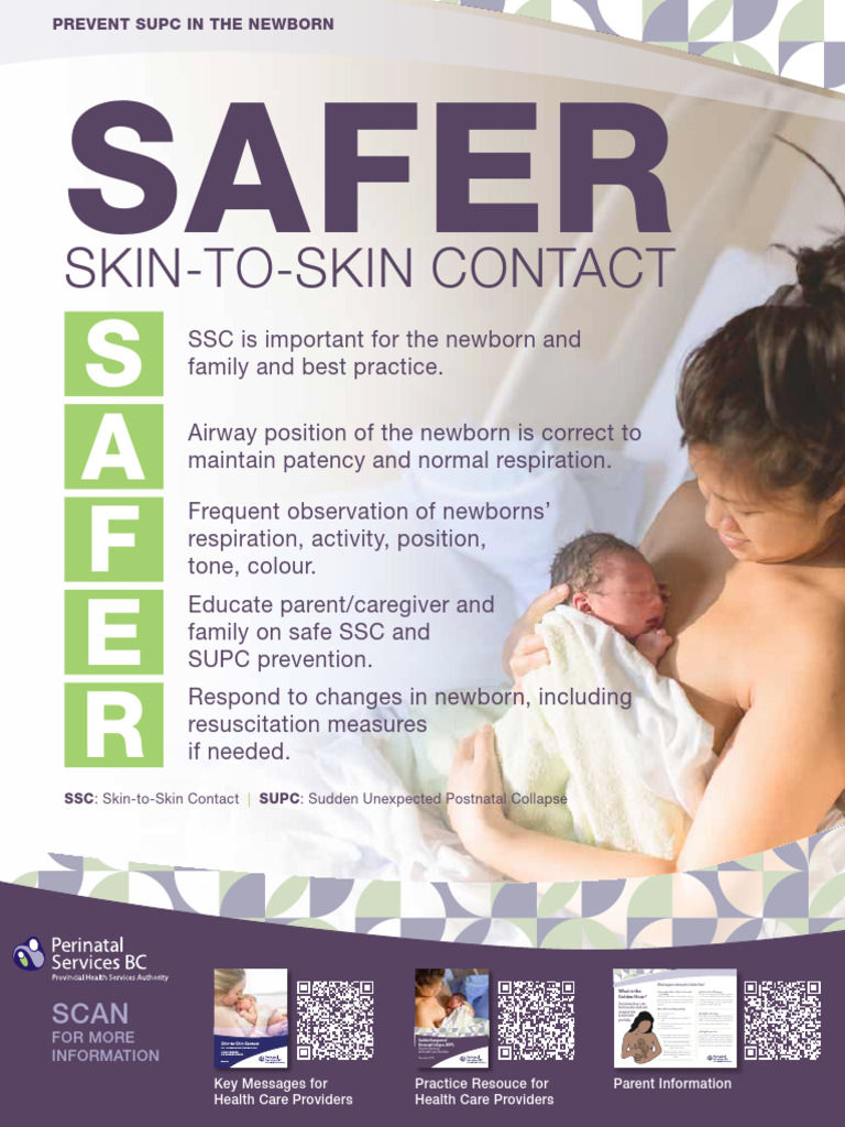 Skin-to-Skin Contact Benefits for Newborns | PDF | Infants | Breastfeeding