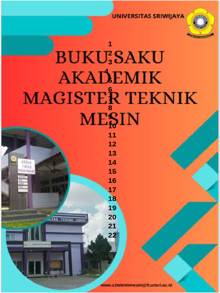 Buku Saku Akademik S2 Teknik Mesin | PDF