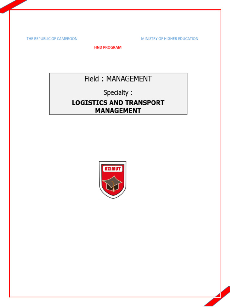 Transport and Logistics HND Program Overview | PDF | Computer Network | Network Topology