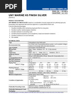 U500 Single Stage Paint Technical Data | PDF | Epoxy | Flash (Photography)