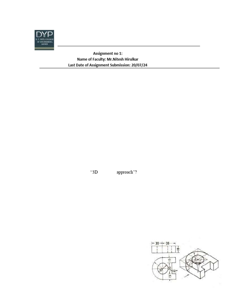 SMD ALL ASSIGNMENTS 1 TO 6 | PDF | Ellipse | Computer Aided Design