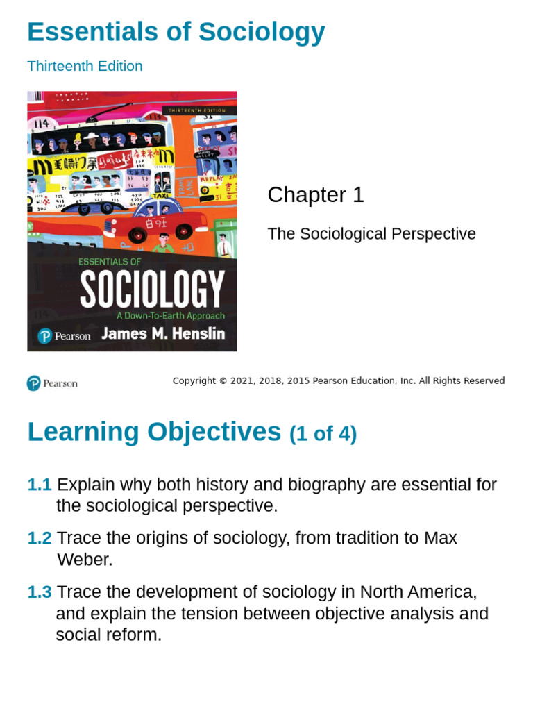Henslin13e_ch01_PPTaccessible | PDF | Sociology | Getty Images