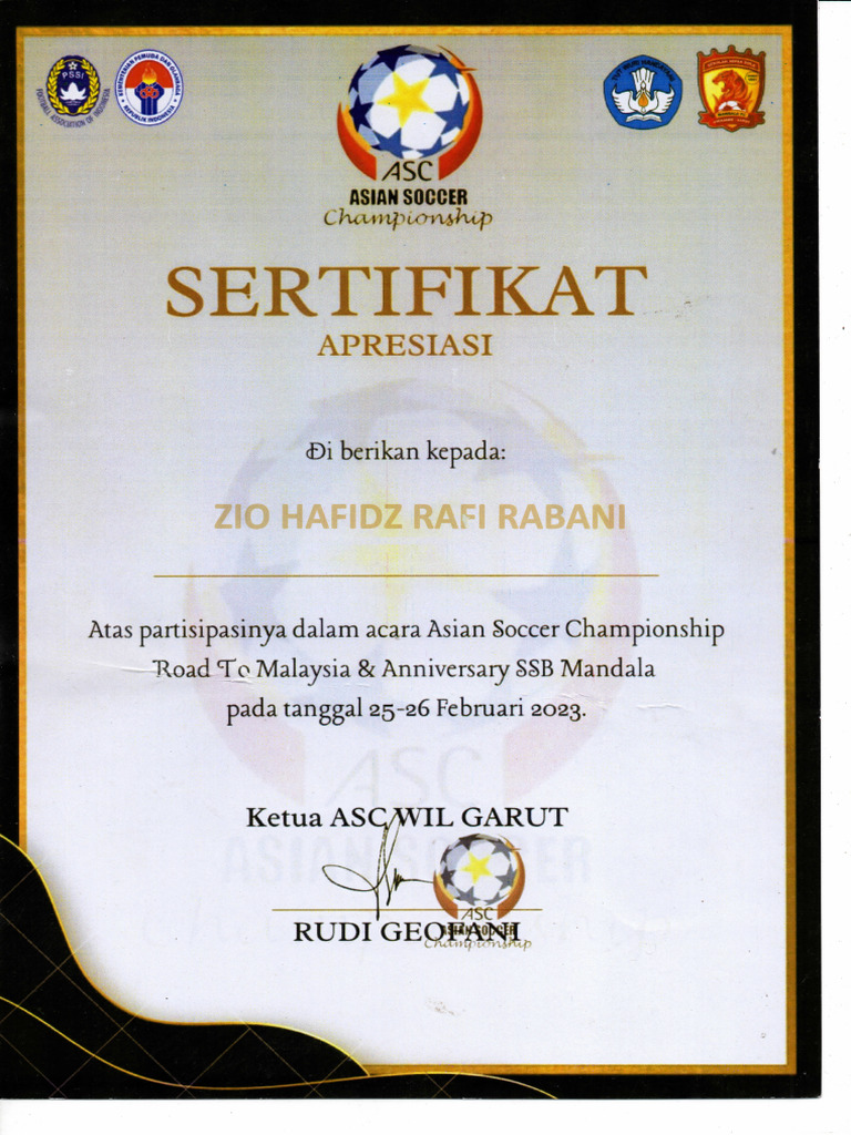 sertifikat 008 | PDF