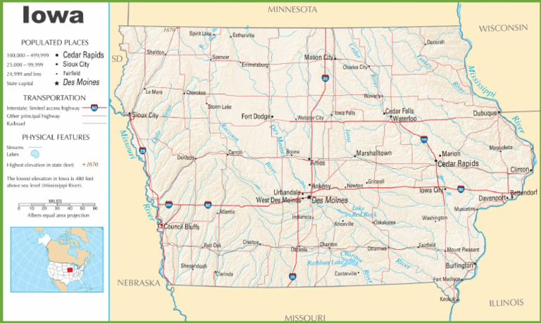 iowa-highway-map | PDF