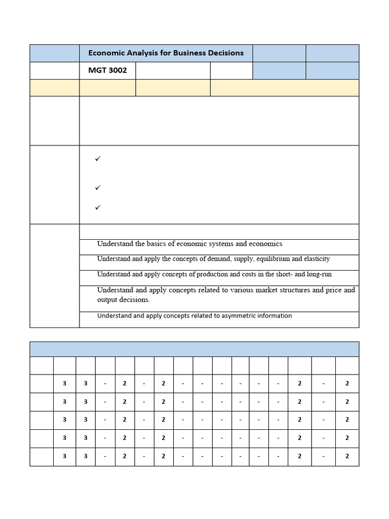 Economic Analysis for Business Decisions | PDF | Monopoly | Elasticity ...