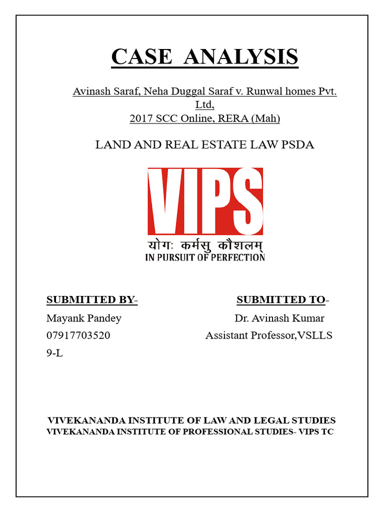 Land Law PSDA Mayank Pandey | PDF | Interest | Private Law