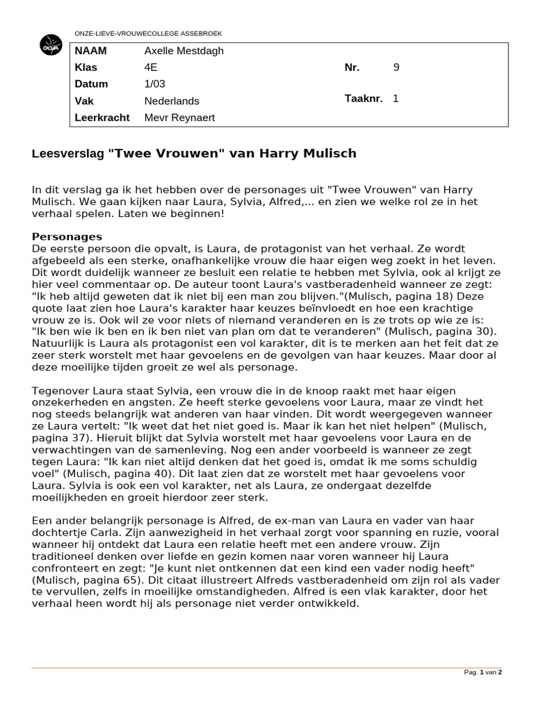 Leesverslag | PDF