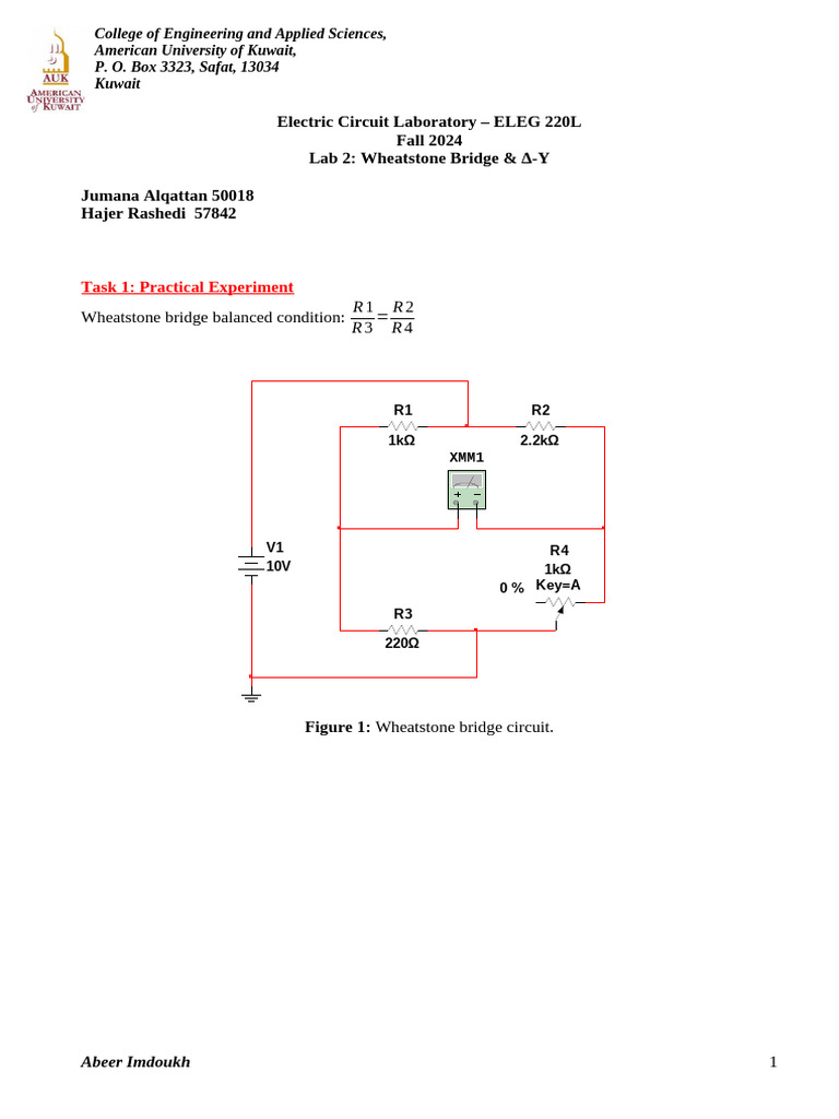ELEG 220L Lab 2 | PDF | Theoretical Computer Science | Electricity