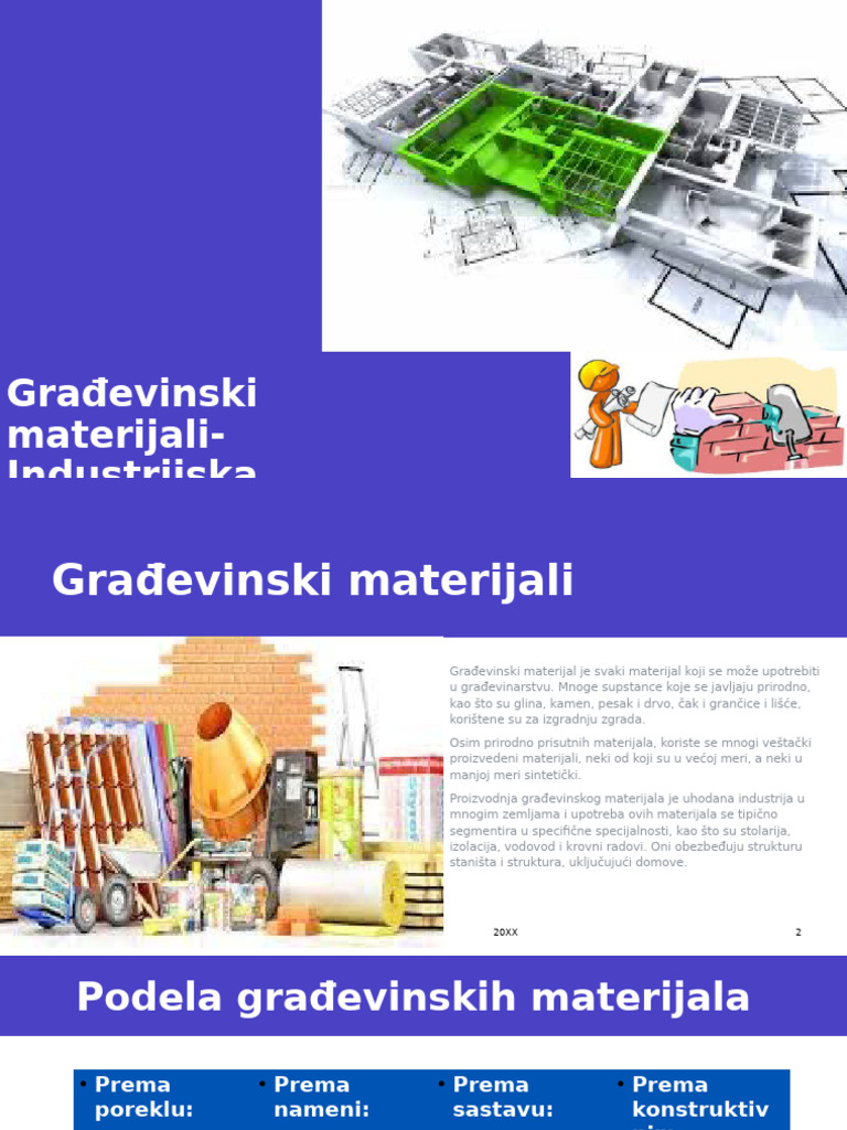 Gradjevinski Materijali | PDF