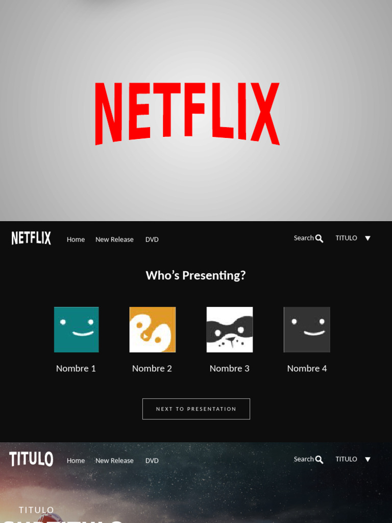 Template Netflix Theme | PDF | Ciencia y matemáticas
