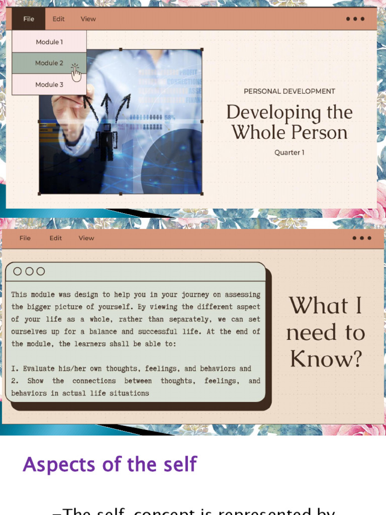 2 Aspects of Development | PDF | Self | Cognitive Science