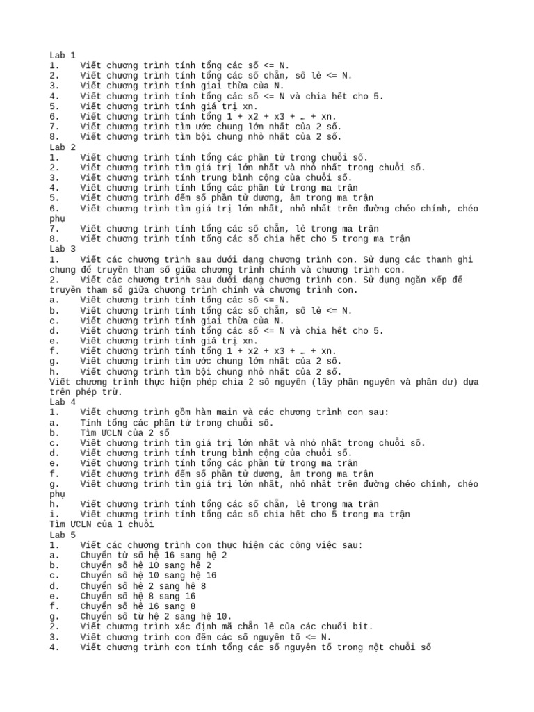 Full Lab Pdf