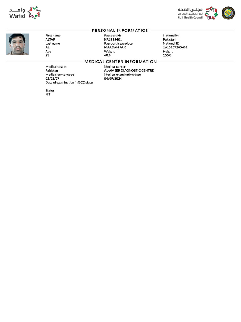Medical Status LvKl490vw6znE0j | PDF