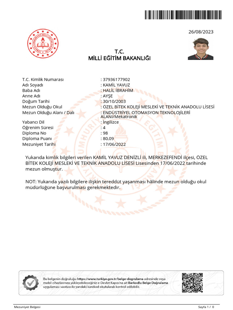Diploma | PDF