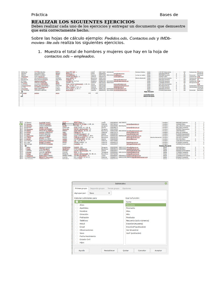 Practica Final | PDF | Mi sql | Informática