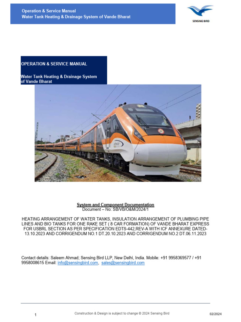 Operation & Maintainance Manual Heating System-ICF-F | PDF | Relay ...