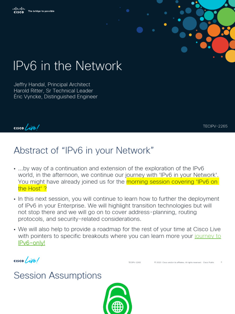 IPv6 Deployment for Enterprises | PDF | I Pv6 | Domain Name System