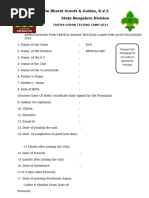 BSP and GSP Backyard Camping Opening | PDF | Scouting | Outdoor ...