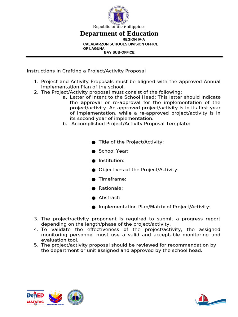 PROJECT PROPOSAL TEMPLATE | PDF | Science, Technology, Engineering, And ...