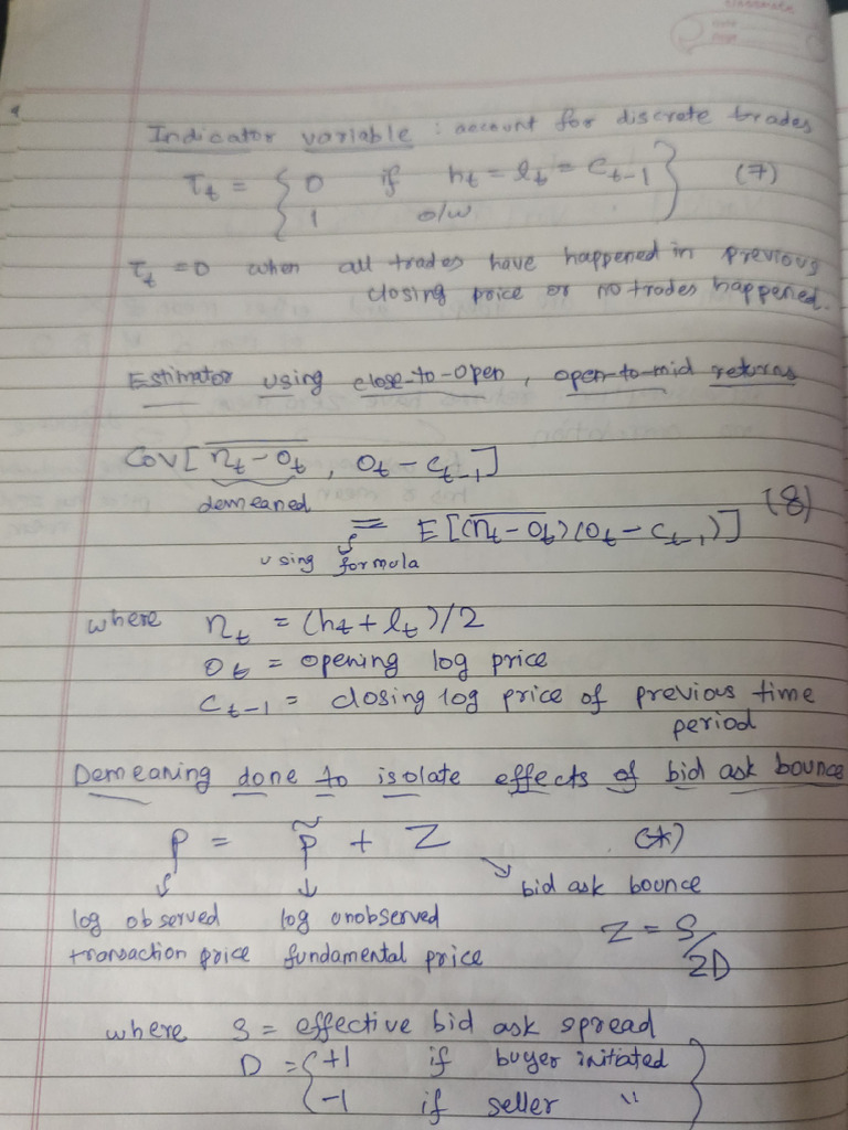 Mathematical Derivation of Estimator | PDF