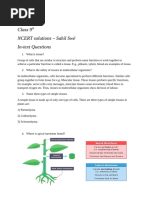 Science NCERT Class 9 Chapter 6 - Tissues | PDF | Tissue (Biology) | Muscle