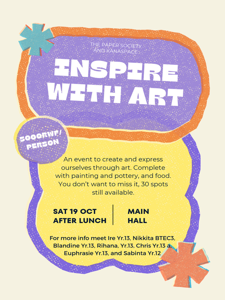 Poster Inspire With Art | PDF