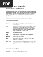 Understanding IB Command Terms | PDF | Argument | Evidence