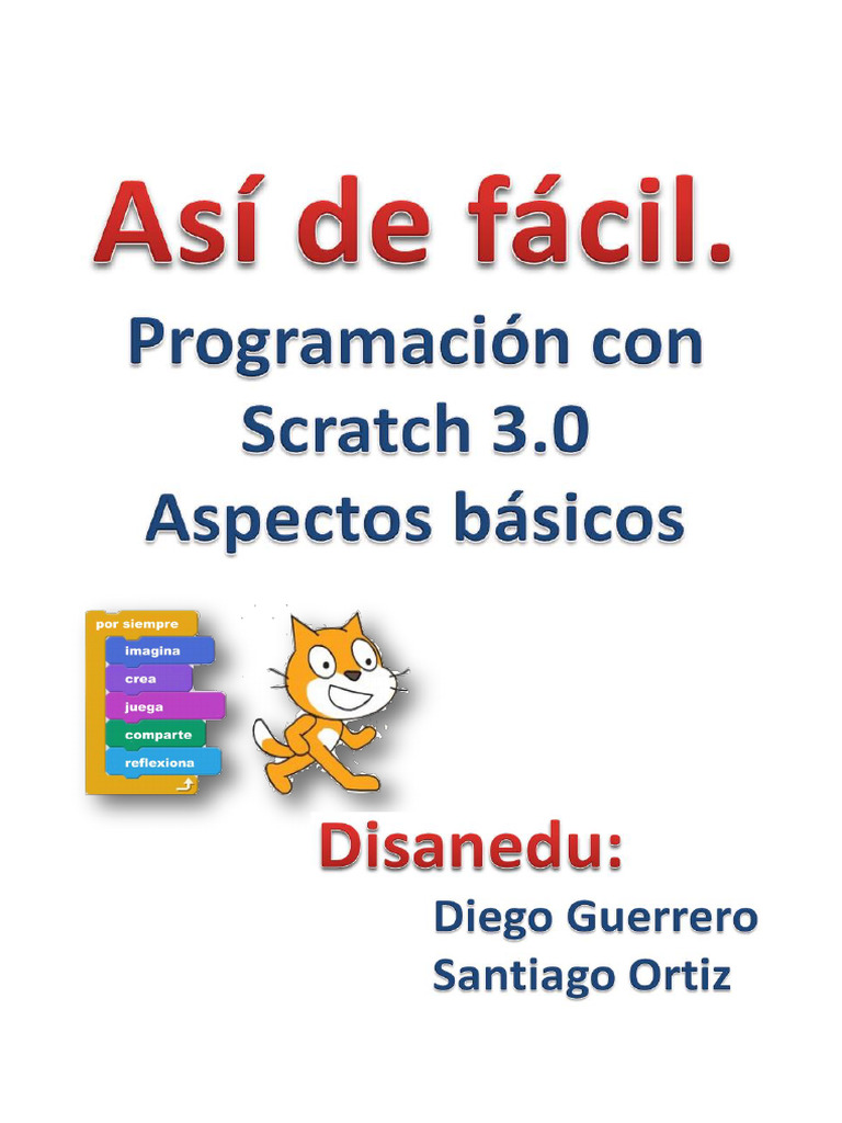 Programacion Con Scratch3-1-15 | PDF | Scratch (lenguaje de programación) | Informática