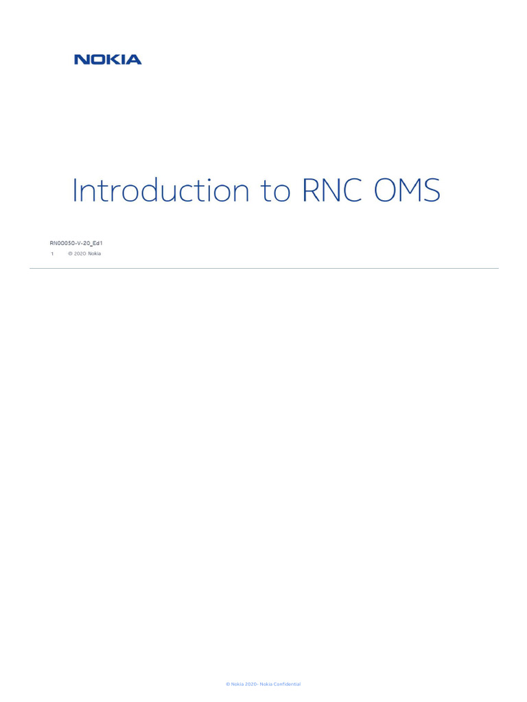 S01M01 RN00050 Ed1 Introduction To RNC OMS 2 | PDF | Republican ...