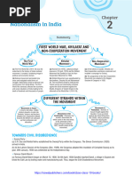 CBSE Class 10 History Chapter 2 Nationalism in India Important ...
