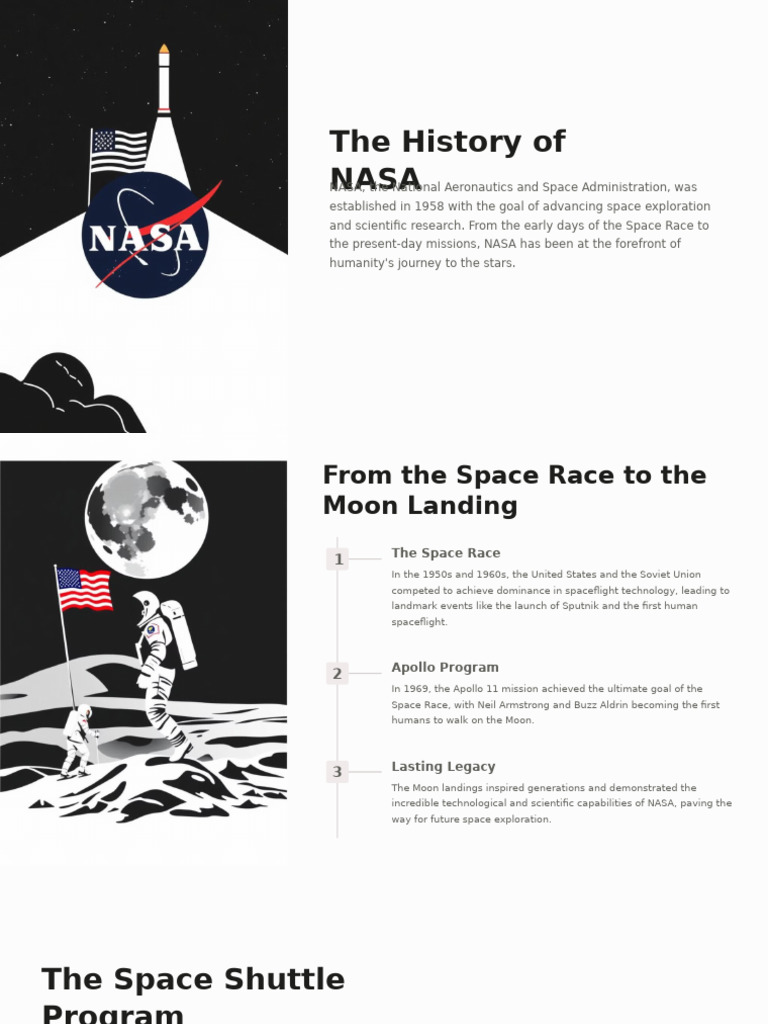 The-History-of-NASA - PPTX 20241003 133727 0000 | PDF | Space ...
