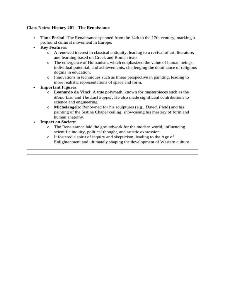 Class Notes2 Pdf