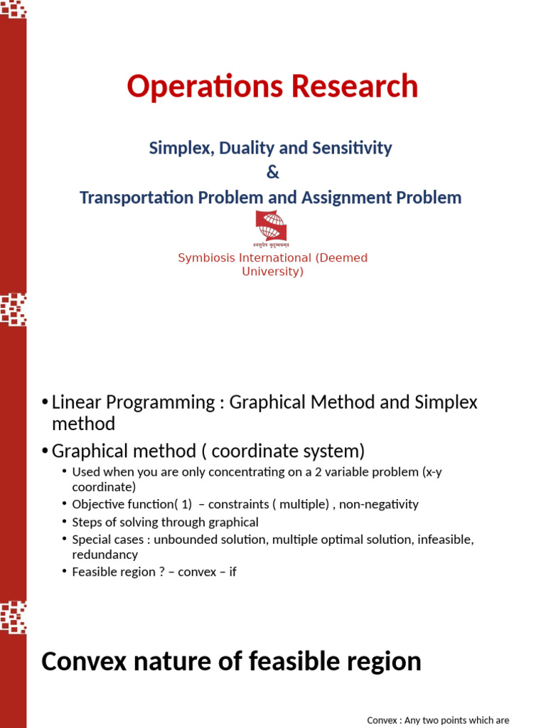 Module 2 3 LPP Transportation | PDF | Linear Programming | Mathematical ...