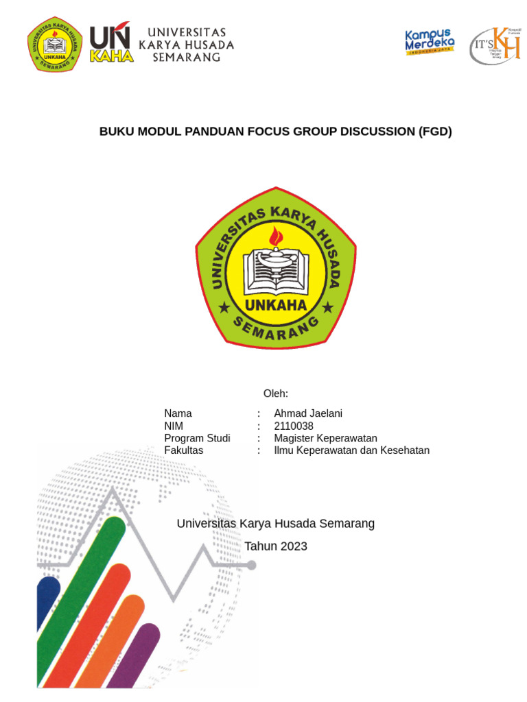 3 BUKU Modul Panduan FGD Ahmad Jaelani Caring Theory FIX | PDF