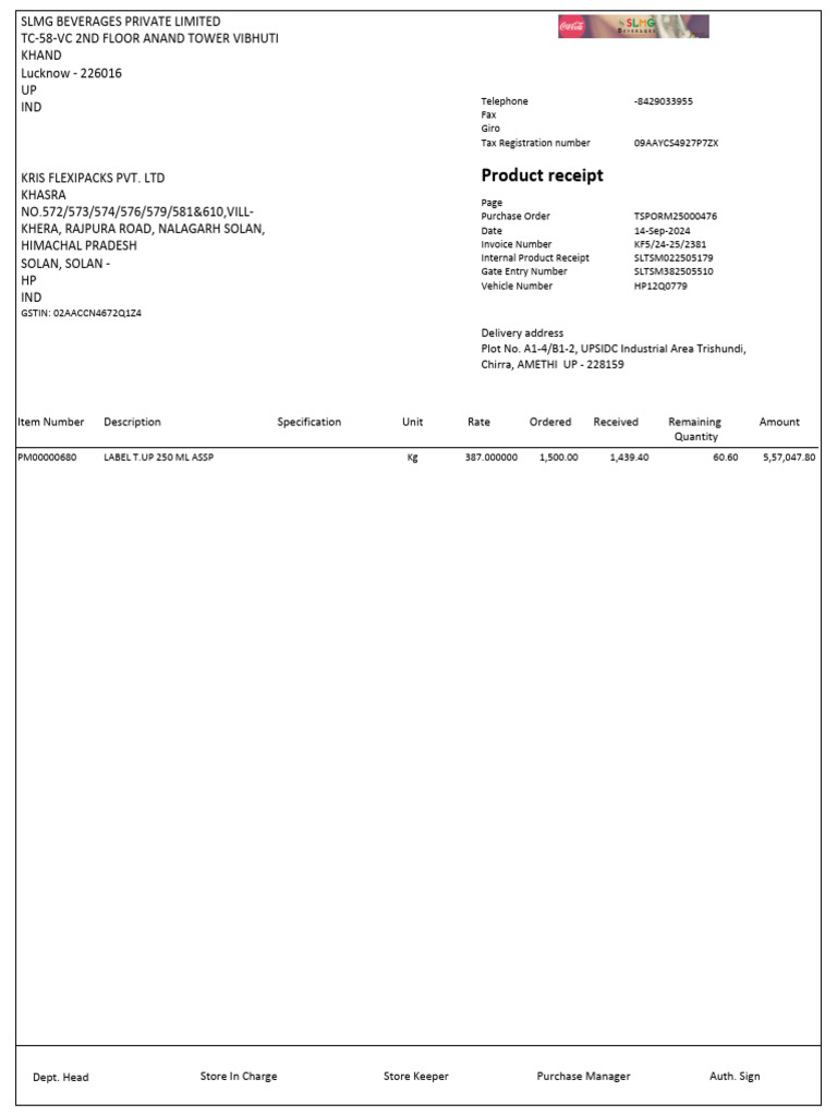 Print MRN Document (8) | PDF | Accounting | Business Documents