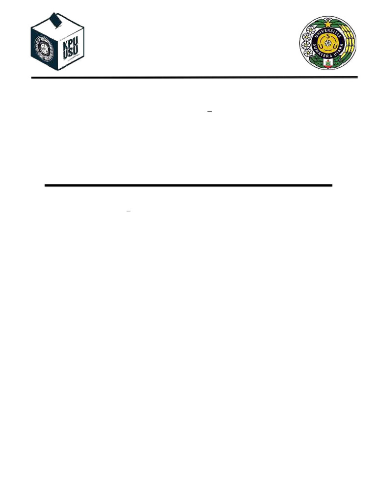 Susunan KPU Fakultas Pertanian USU 2021 | PDF