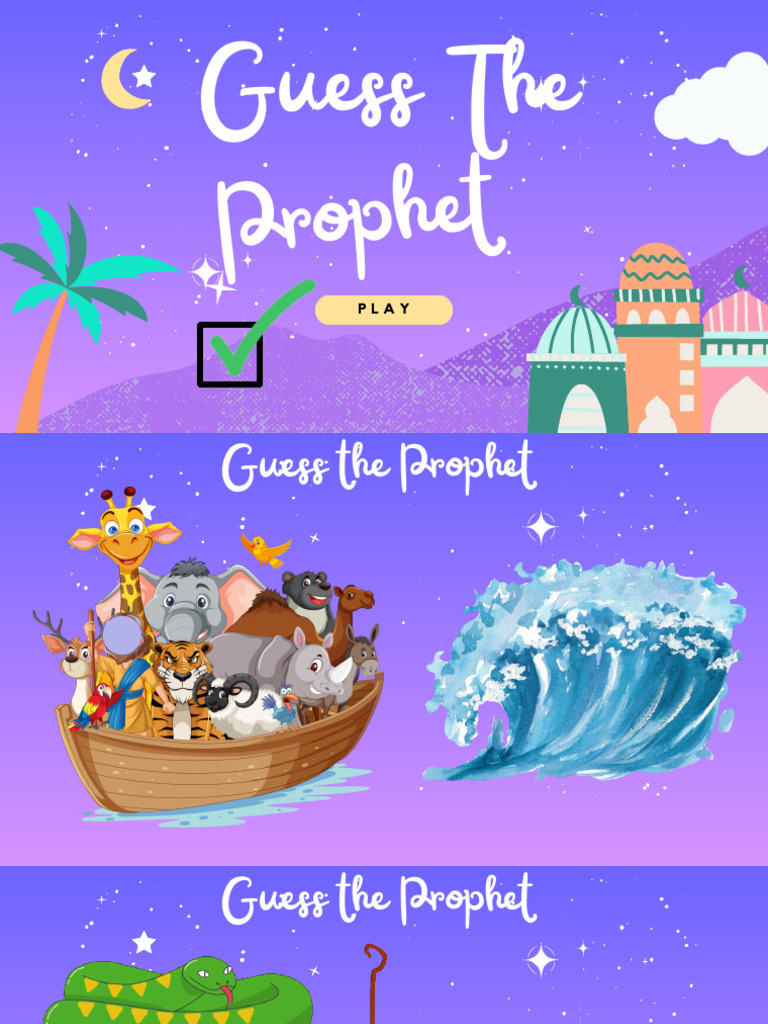 Guess The Prophet | PDF