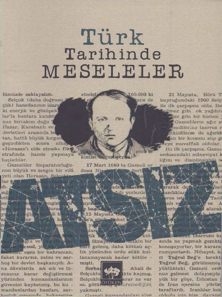 Atsız Türk Tarihinde Meseleler Ötüken Yayınları | PDF