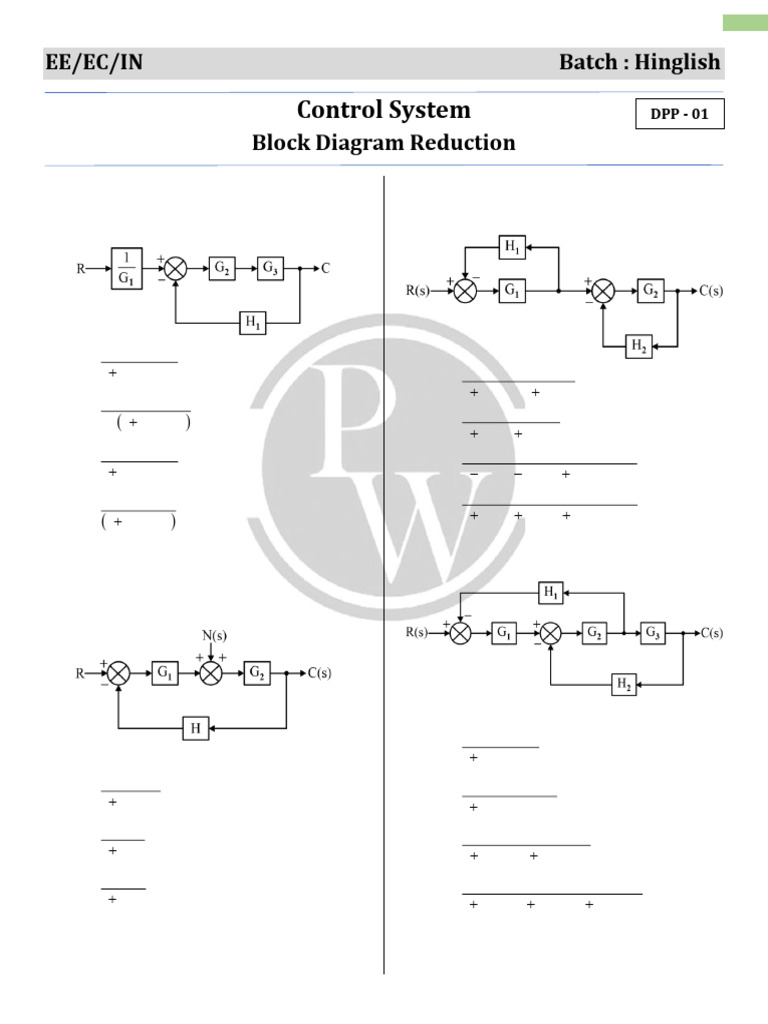 Control DPP | PDF | Mathematical Physics | Applied Mathematics