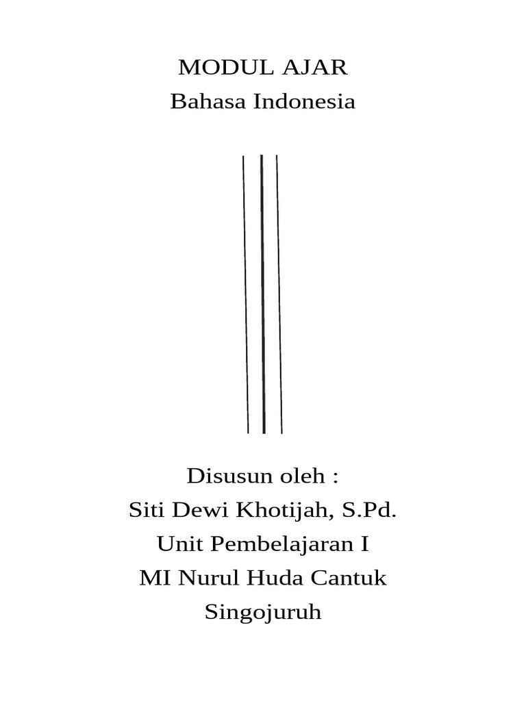 Cover Modul Ajar Pak Bandi | PDF
