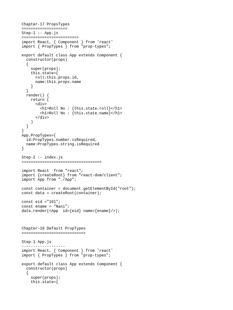 React -3 | PDF | Technology Development | Software