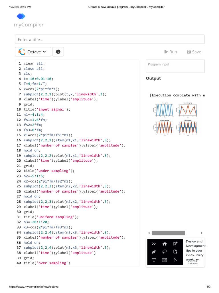DSP Experiment Complete | PDF