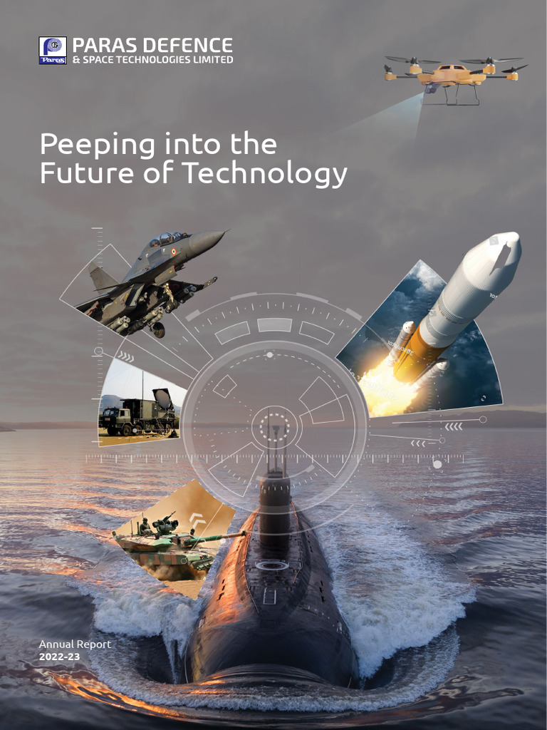 Paras Defence Annual Report 22-23 | PDF | Unmanned Aerial Vehicle | Optics
