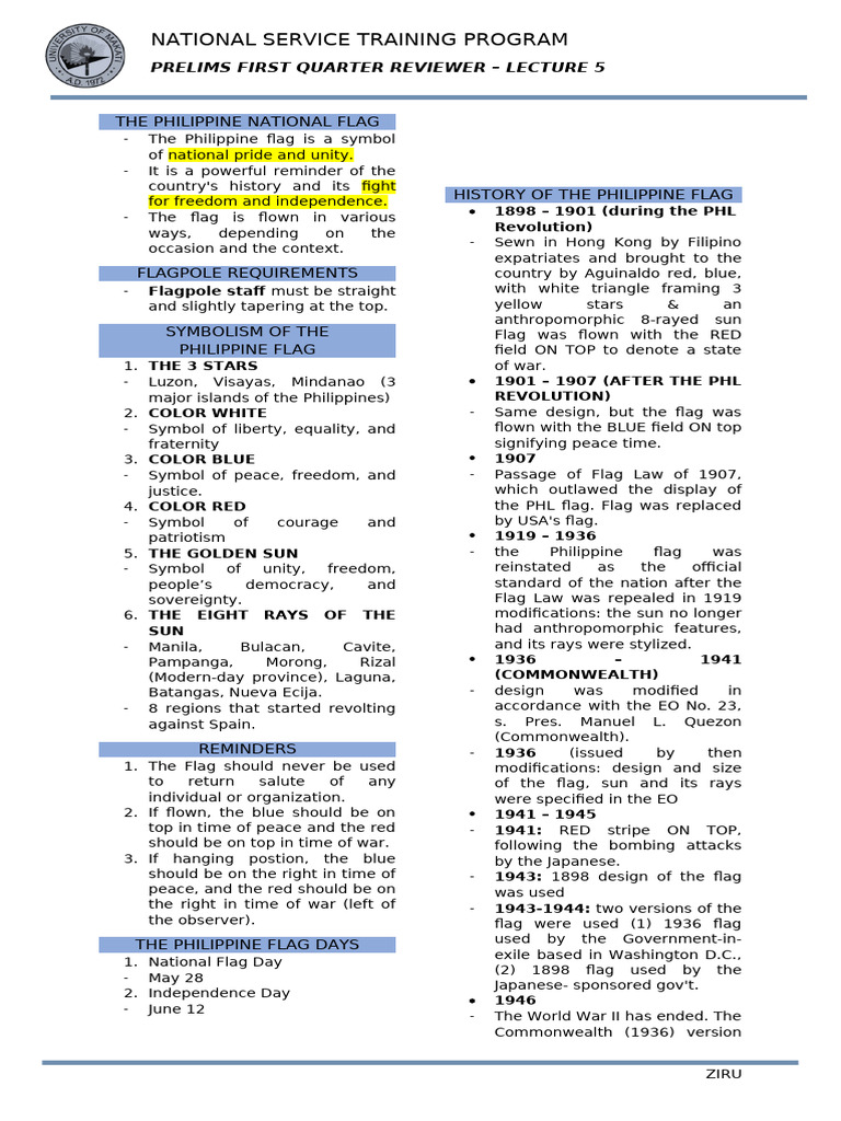 Philippine National Flag | PDF | Flag | Philippines