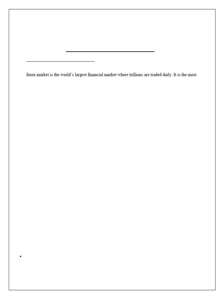 Forex Market Notes - Intl Bus Eco | PDF | Foreign Exchange Market ...