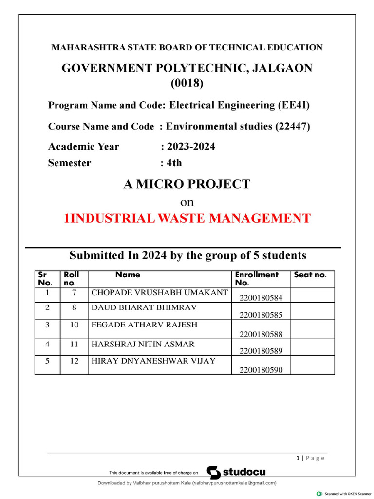 Est Microproject Individual | PDF